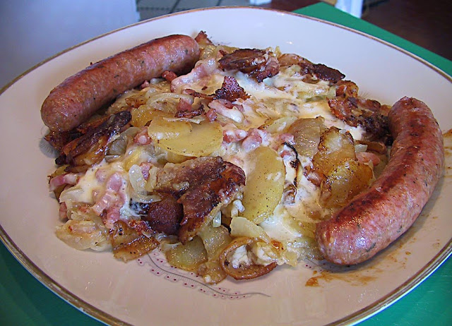 Living the life in Saint-Aignan: La Truffade — Auvergne-style potatoes