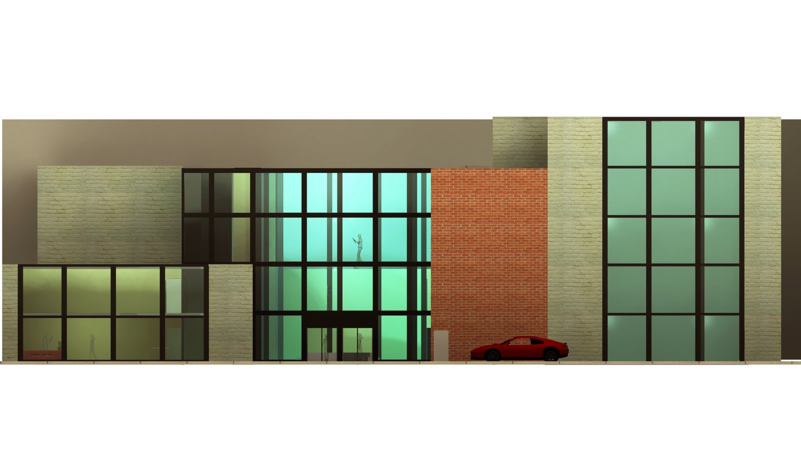 Mr. Rodriguez Theoretical Design: Elevations