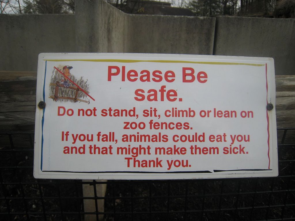 Life As A Zookeeper: Common Sense Zoo Rules