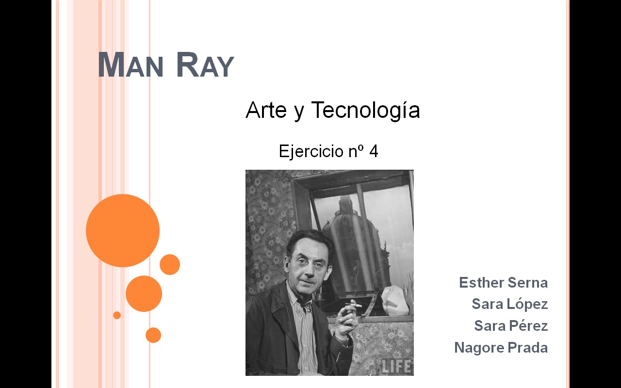 ARTE Y TECNOLOGIA: MAN RAY