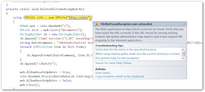 SharePoint, ASP.Net, JQuery, SQL Solutions: Fix for Not able to connect to SharePoint 2010 ...