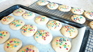 The Bush Gourmand: Smartie Biscuits