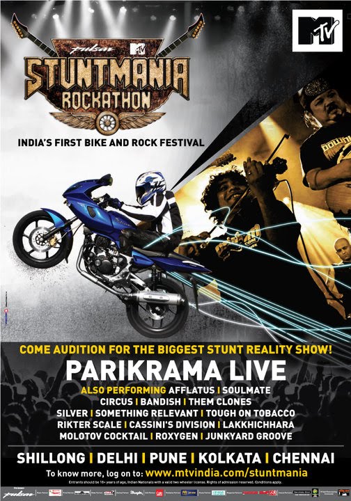 Pulsar MTV Stunt Mania Season 2 Auditions to be held as a "Rockathon ...