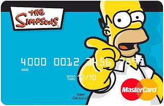 Feliz Iguana Infeliz: Tarjeta de Credito de los Simpsons!