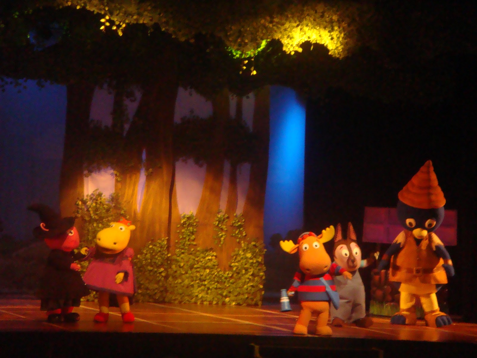 Eu sou pequenininho: Show do Backyardigans 2009
