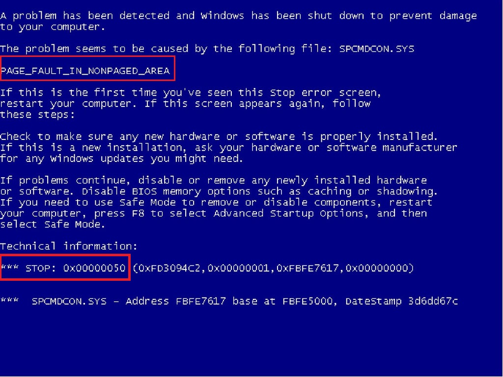 INFORMÁTICA SEM ZEBRAS: Como decifrar um erro na tela azul do windowns ...
