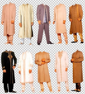 PSD Sherwani mens cloth designs free | Designer Resources