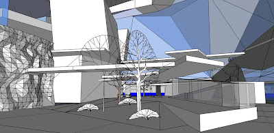 Ku-niko : open studio: atrium design process : from physical to 3d model