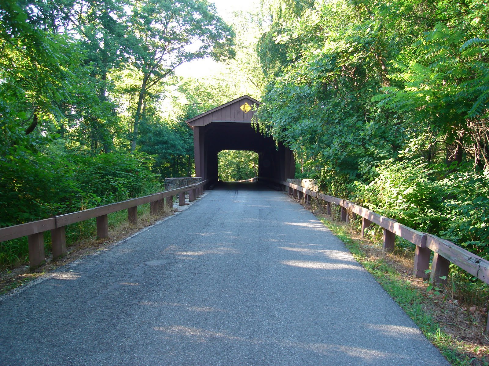 TD's World: Jericho Covered Bridge, near Jerusalem Mill Village, Maryland