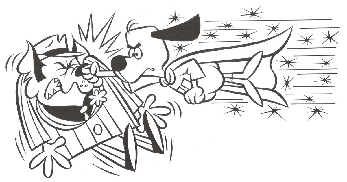 Underdog Coloring Pages Characters