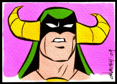 Patrick Owsley Cartoon Art and More!: SPACE GHOST & MIGHTOR!
