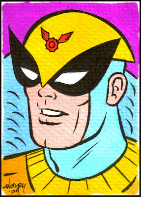 Patrick Owsley Cartoon Art and More!: BIRDMAN SKETCH CARD SET