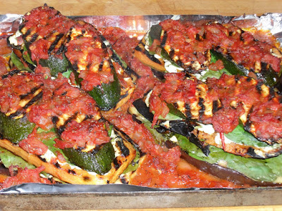 a dash of flavour: Chargrilled Vegetable Stack