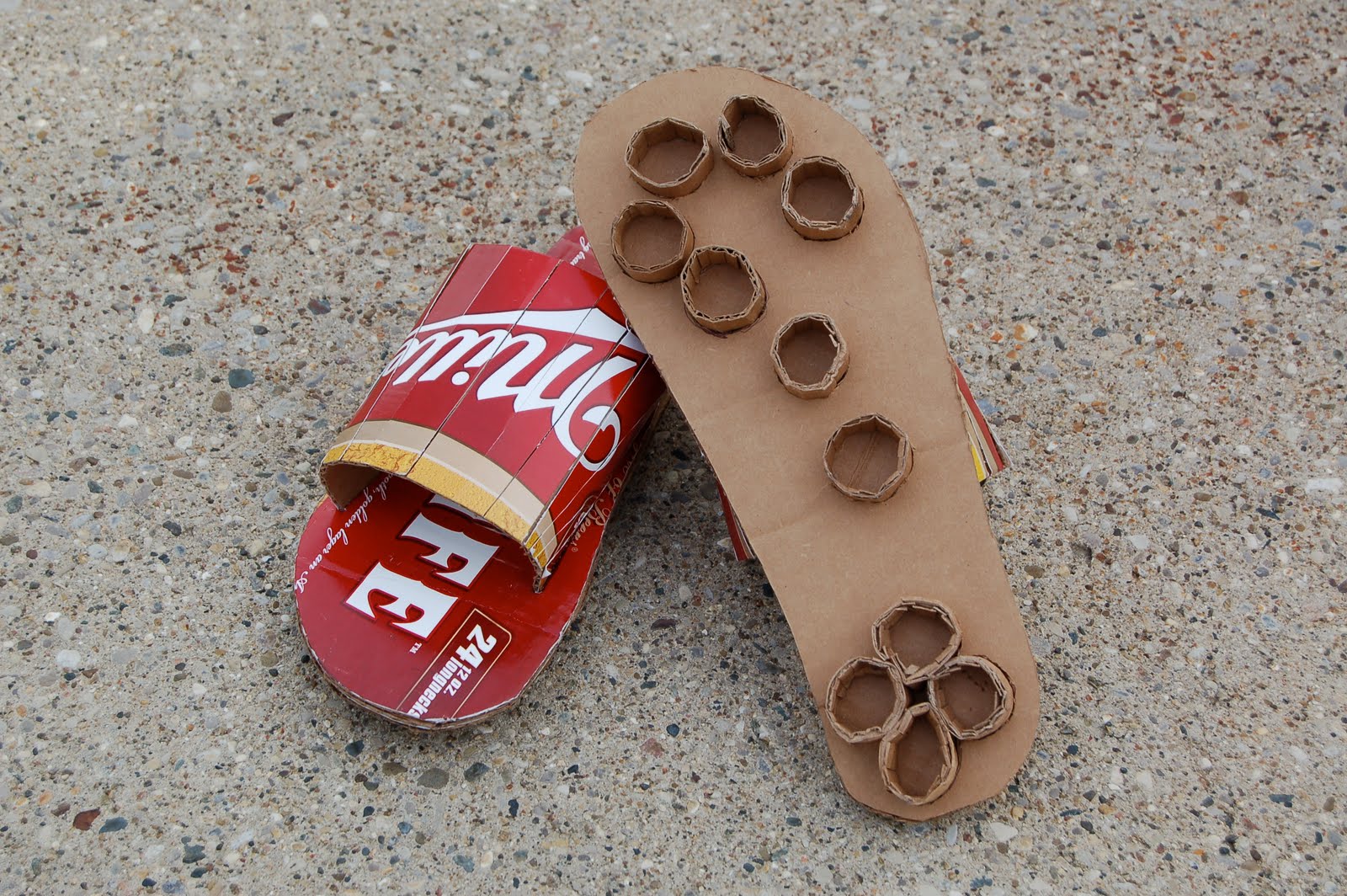 Daily Design Journal: Paper + Cardboard Sandals