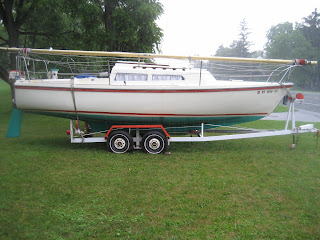 Margeson's Sailboat Adventures: A 1975 Helms 25, hull number ...