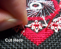 Just String: How-To: End Threads with the L-stitch