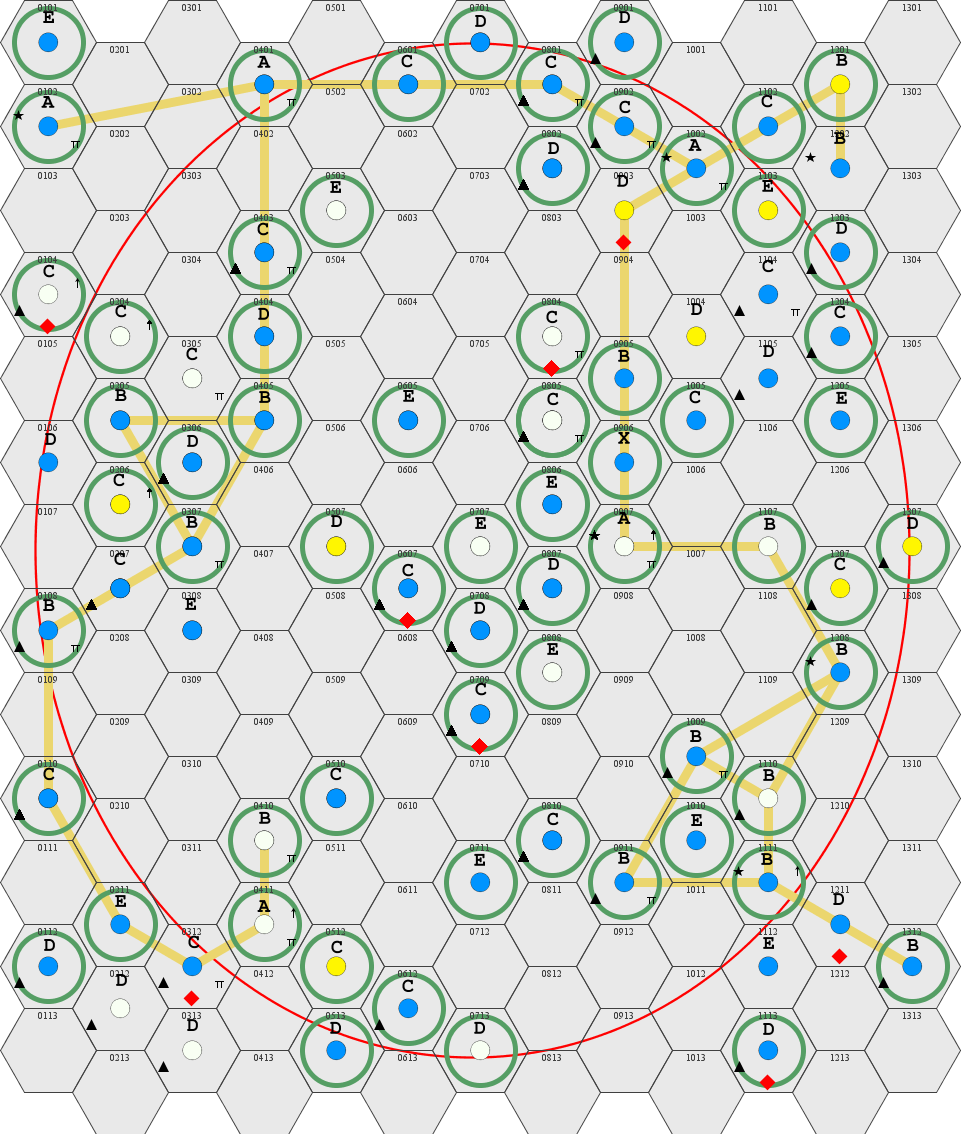Lances to Lasers - A gaming blog: Updated Hexographer map