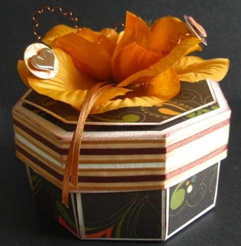 Printable Octagon Exploding Box