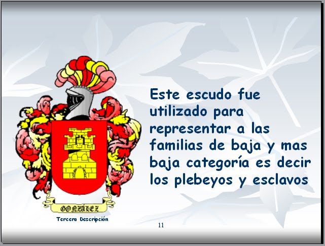 La_paulita_linda: El 3º escudo de González.