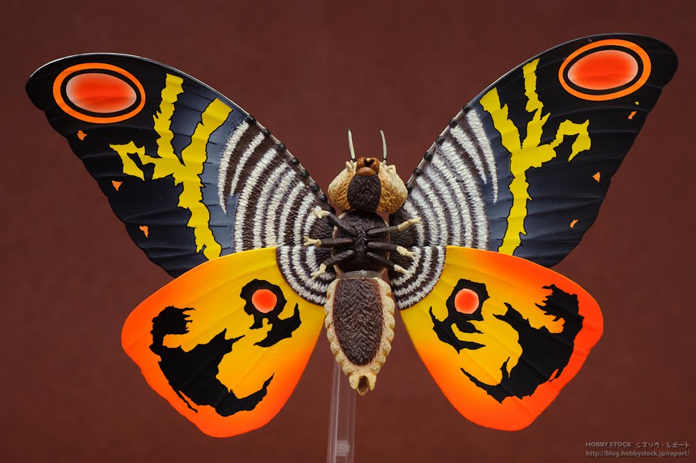 Preview Hi Res Images: MOTHRA Revoltech Sci-Fi Tokusatsu series | GUNJAP