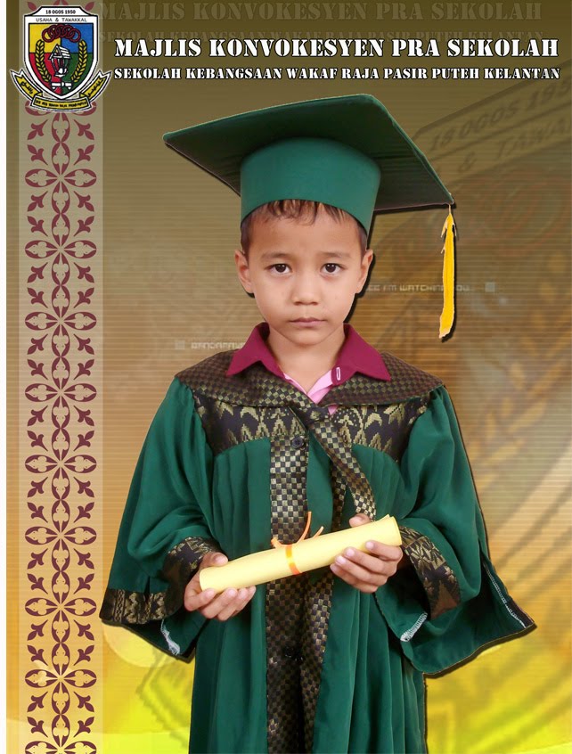 DBA 4283: Gambar Graduasi Pelajar Pra Sekolah