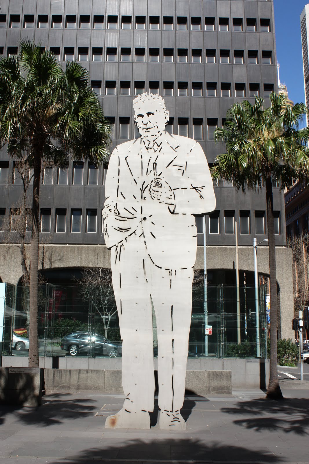 Sydney - City and Suburbs: Chifley Square, sculpture