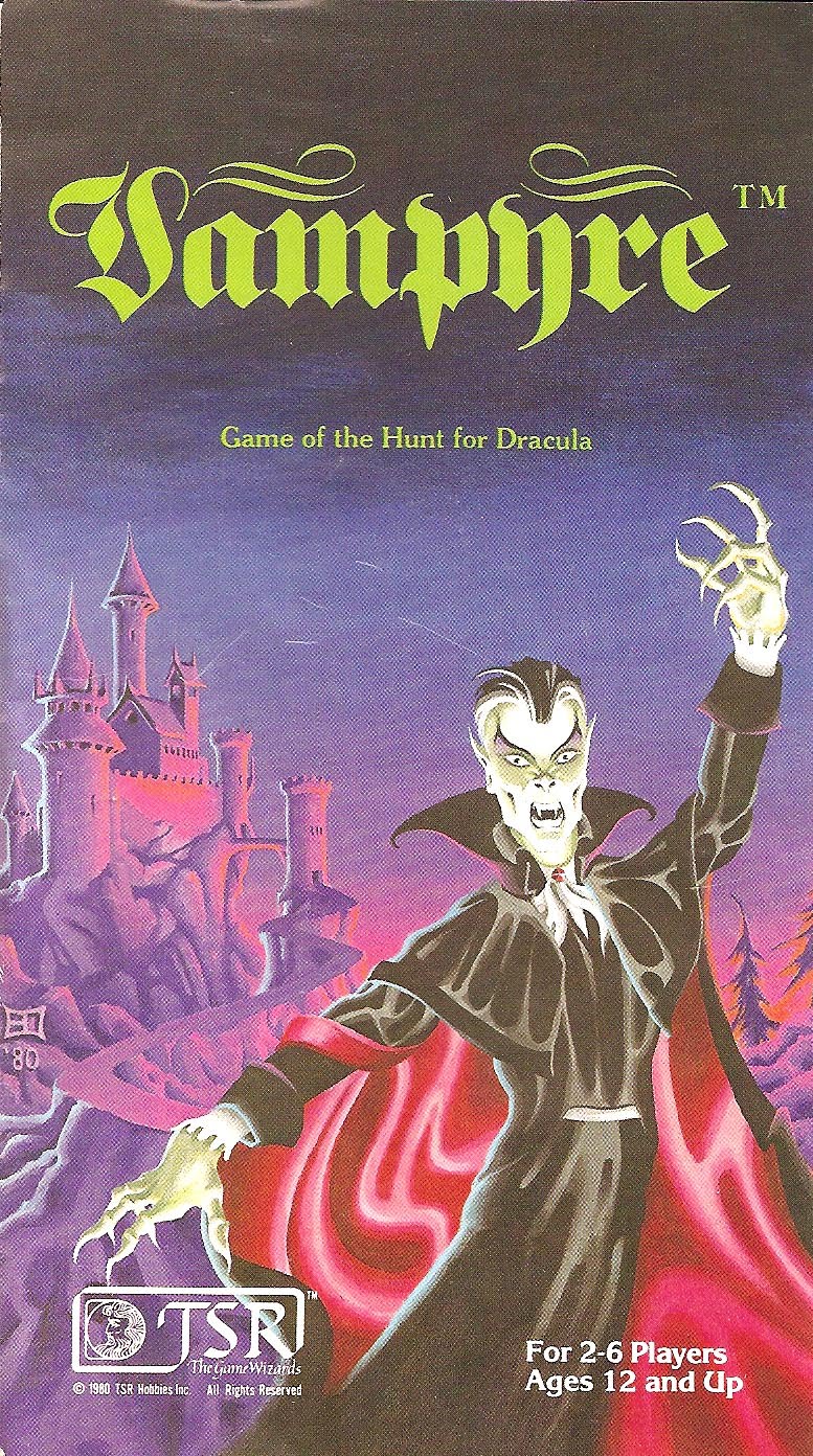 The Haunted Closet: Vampyre, Game of the Hunt for Dracula (TSR Mini ...