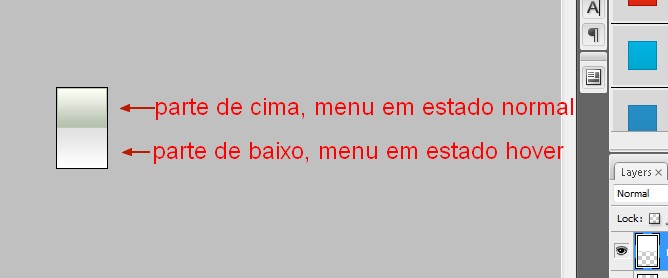 Templates Novo Blogger: Menu Horizontal com CSS e Jquery