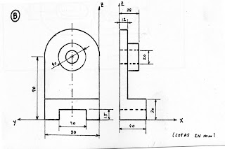 Apuntes de Diseño: DIBUJO TÉCNICO: PIEZA ISOMÉTRICA IV