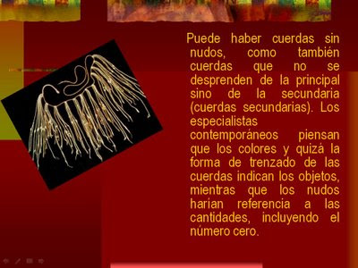 analisis de la informacion: EL QUIPU