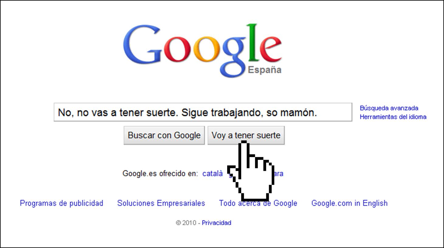 Más claro, agua: Nace Google Instant, un buscador más rápido y ...