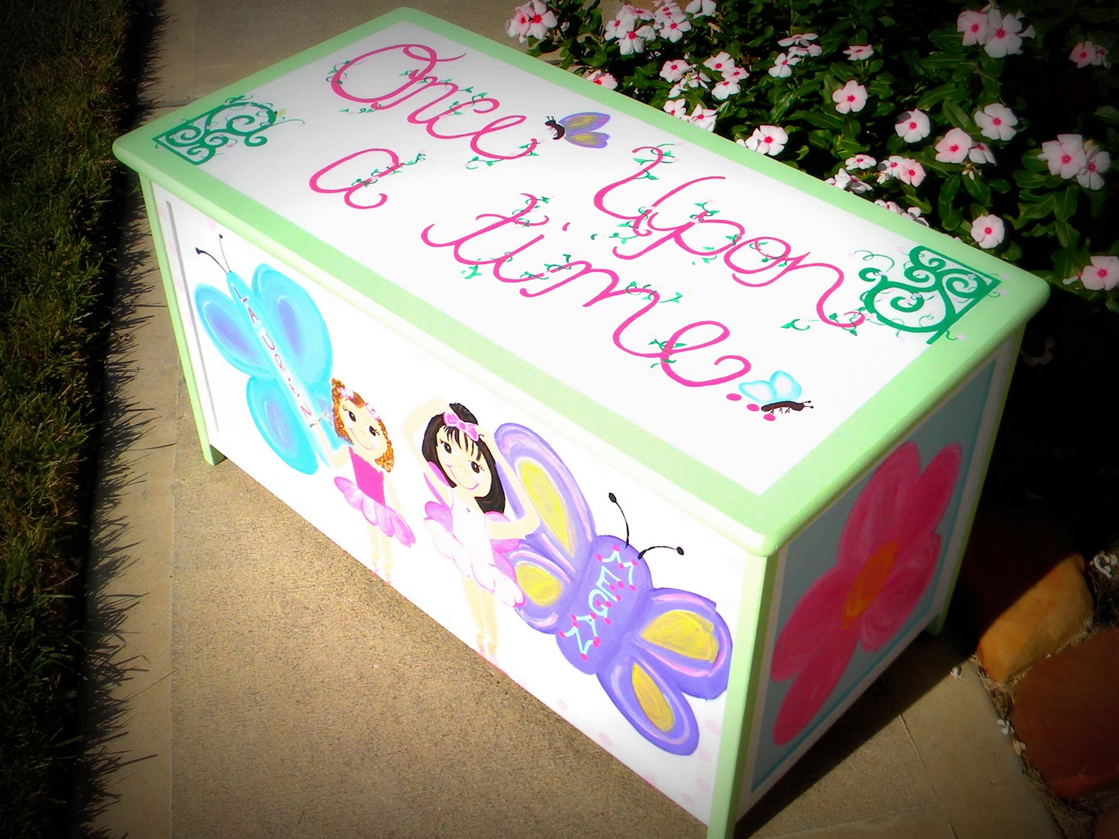 Buttercup Whimsy: Handpainted Furniture