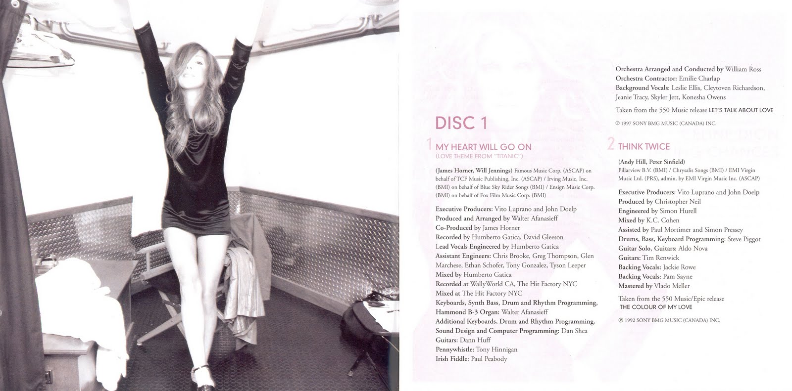 Encarte: Celine Dion - My Love: Ultimate Essential Collection ...