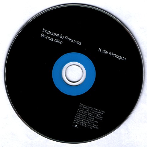 Encarte: Kylie Minogue - Impossible Princess (Special Edition ...