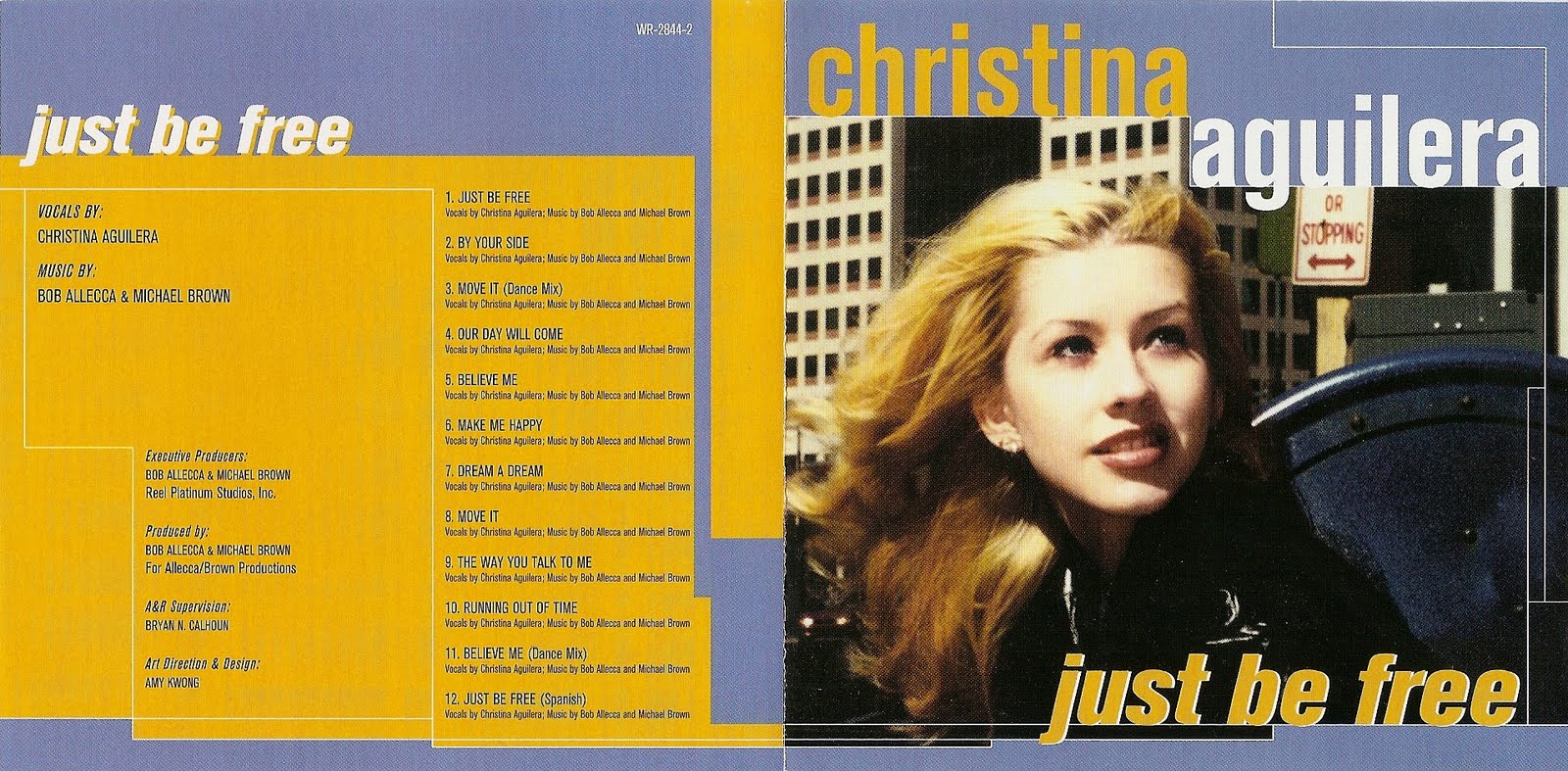 Encarte: Christina Aguilera - Just Be Free - Encartes Pop
