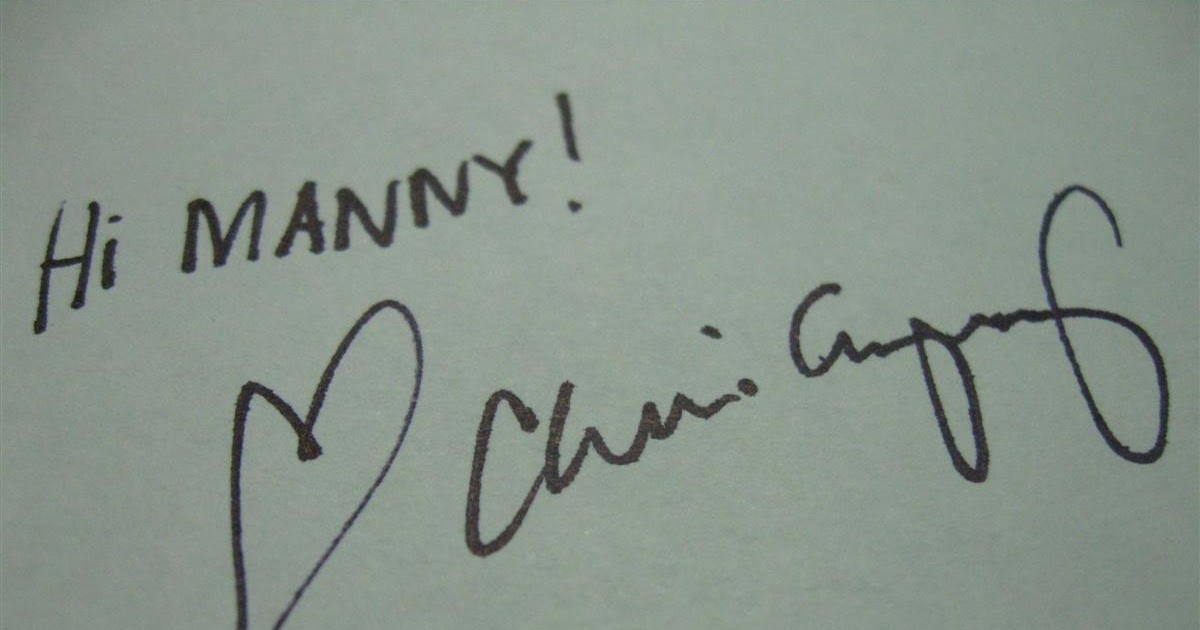 Mikee Cojuangco Signature