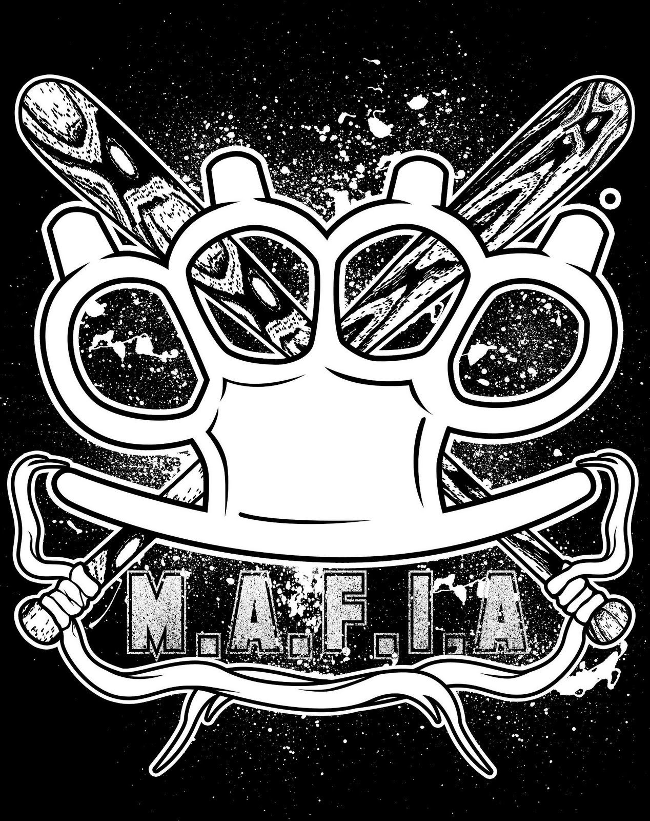 Monster Artwork Design: logo M.A.F.I.A