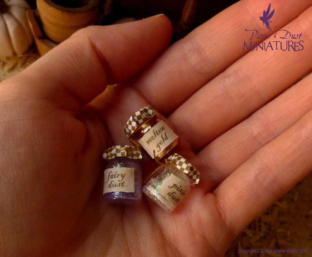 Pixie Dust Miniatures: Bottled Magic Set A