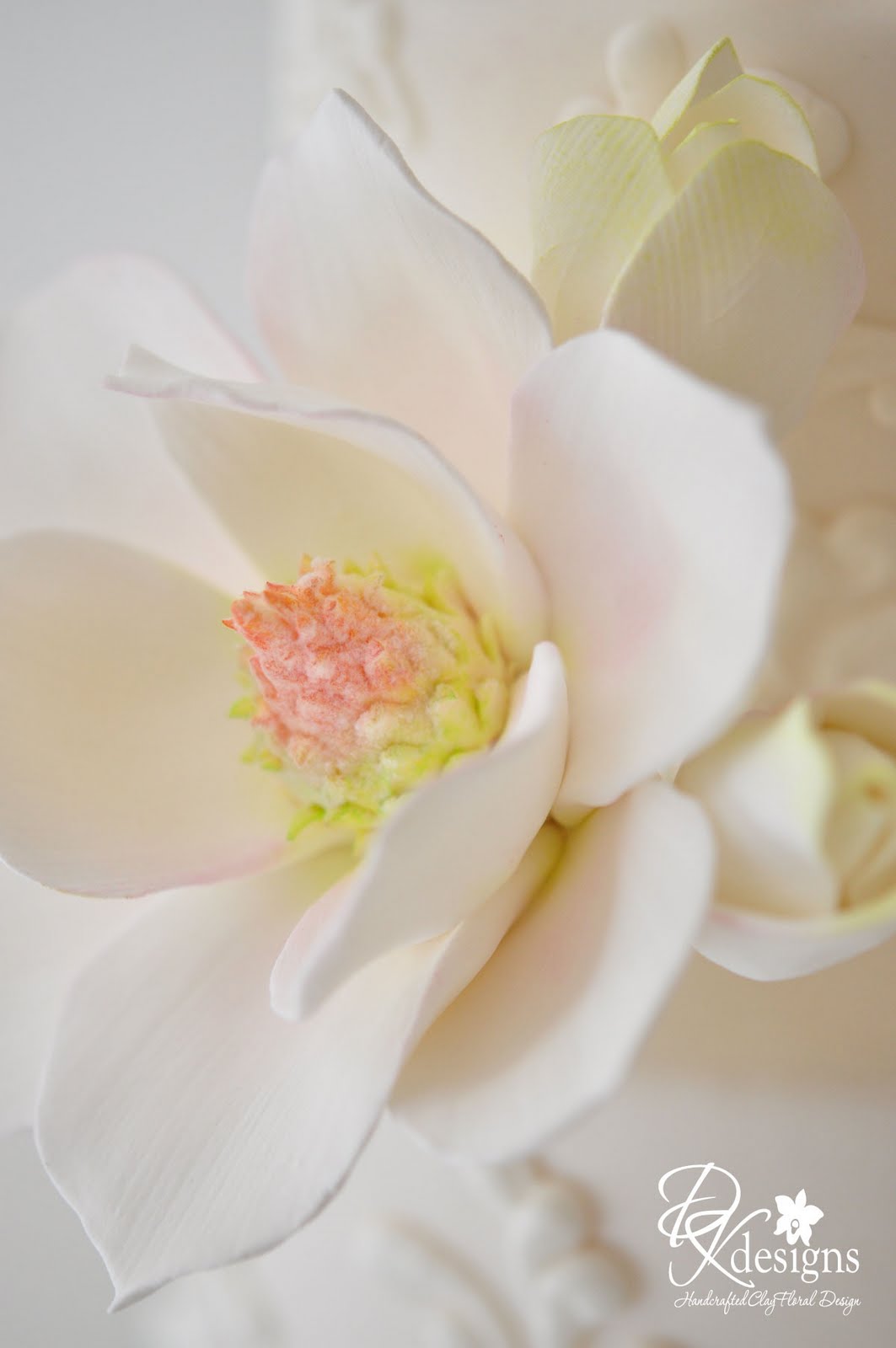 DK Designs: Southern Magnolia Cake Flowers