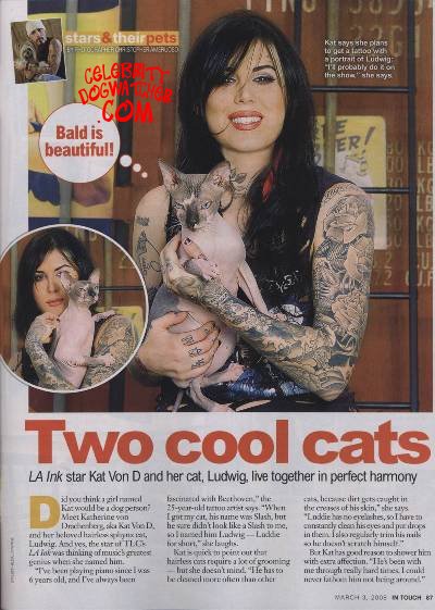 Catsparella: Kat Von D's Valentine