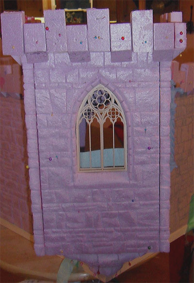 mini ramblings and musings: Lets Build a Castle out of Builders Foam