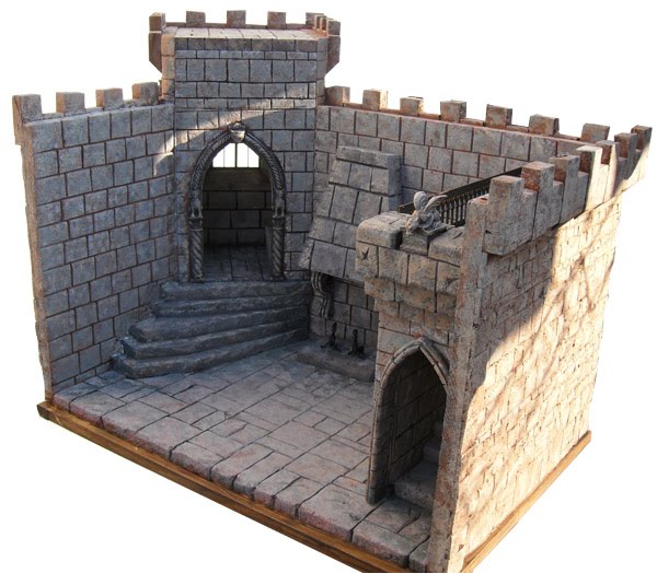 mini ramblings and musings: Lets Build a Castle out of Builders Foam...