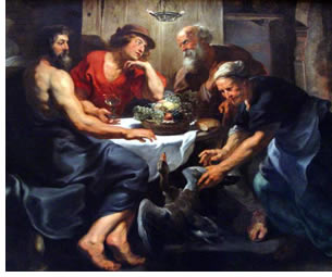 Radio patio!: La historia de Filemón y Baucis