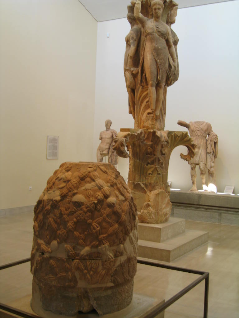 Python of Delphi: 8 - The Charoteer, at the Delphi Archeological Museum.