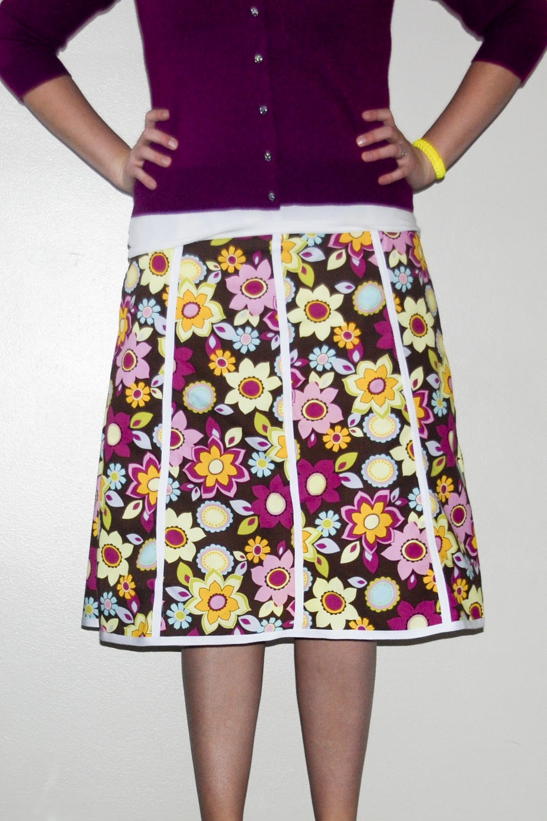Easy Panel Skirt Tutorial - The Creative Mom