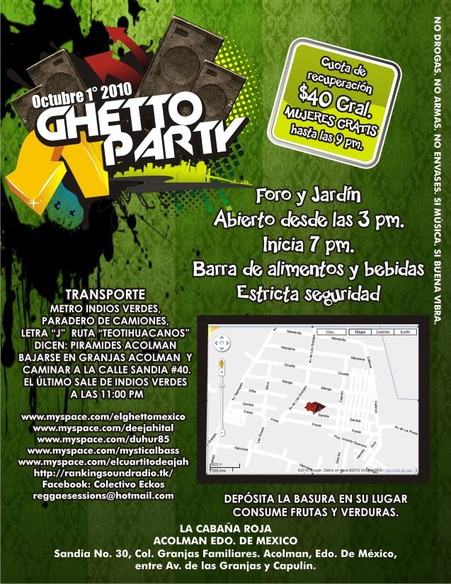 DREAD LIONS SOUND SYSTEM: GhEttO PaRtY AcOlMaN ! DrEaD LiOnS InViTaDoS