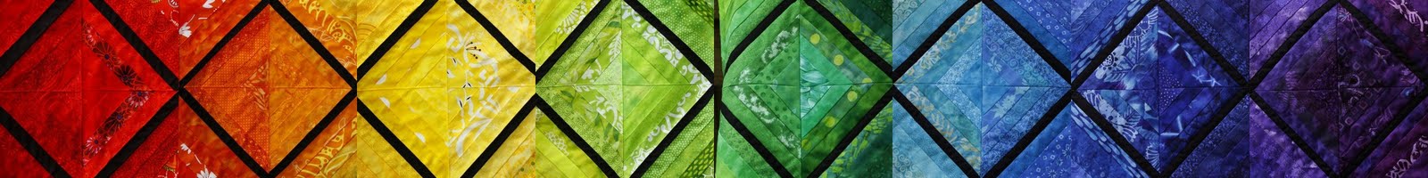 Tales from the Rainbow Room: Completed Rainbow String Quilt