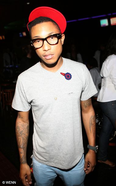 pharrell tattoos
