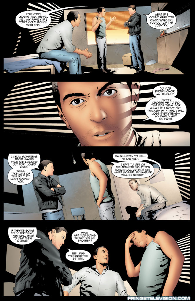 Sneak Preview of Tales From The Fringe Comic ~ Fringe Television - Fan ...