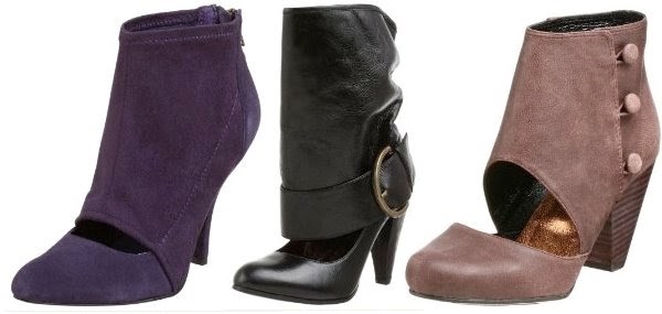 Open Vamp Boots